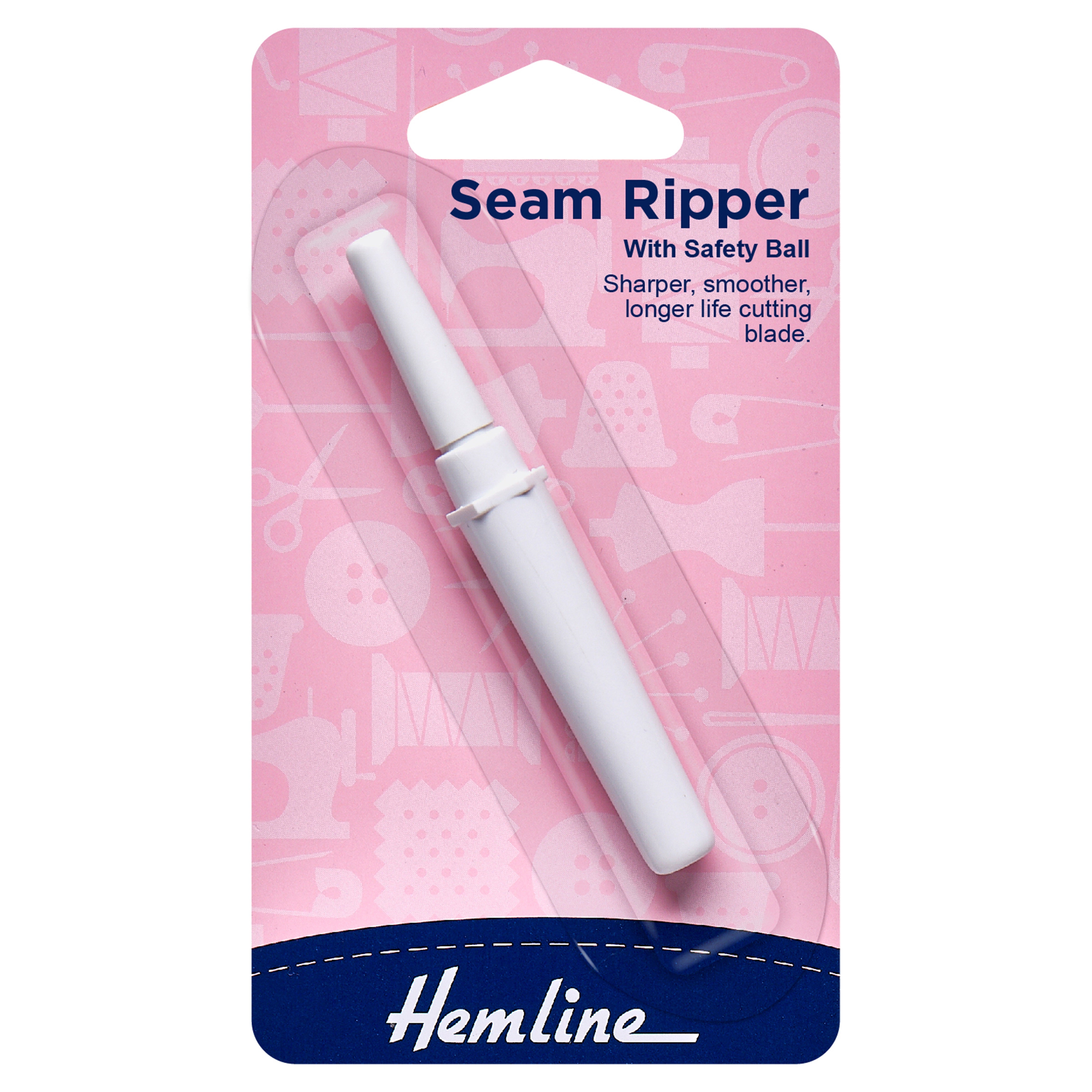 Small Seam Ripper with Safety Ball - Hemline – Holey Moley Crafts